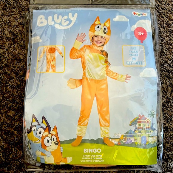 Costumes | Bluey Costume Bingo Character Size 34t | Poshmark